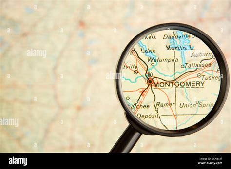 Montgomery Stadtplan Fotos Und Bildmaterial In Hoher Auflösung Alamy