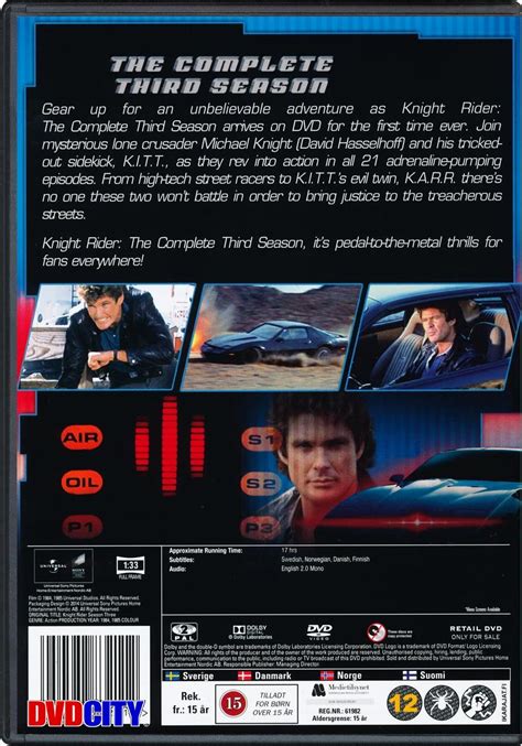 Knight Rider Season 3 1984 Dvdcity Dk
