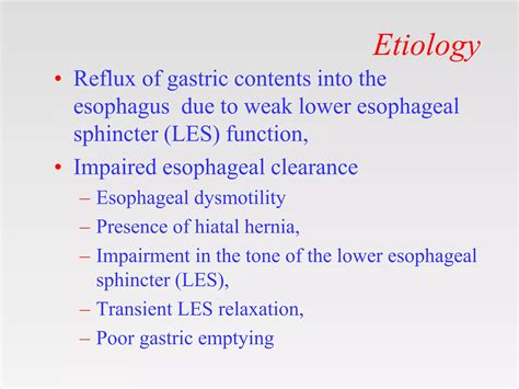 Gerd Reflux Oesophagitispptx