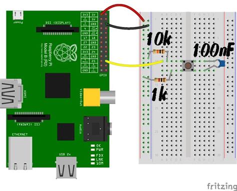 RPi GPIO Circuit For Testing GPIO BOTH