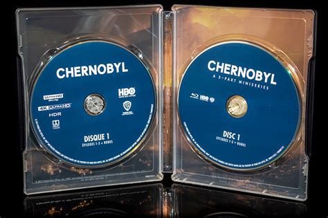 Fotografías Del Steelbook De Chernobyl En Uhd 4k Y Blu Ray Francia
