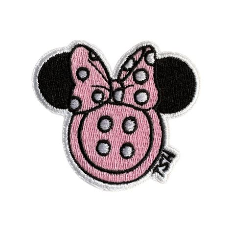 Minnie Button Patch Tinysuperheroes
