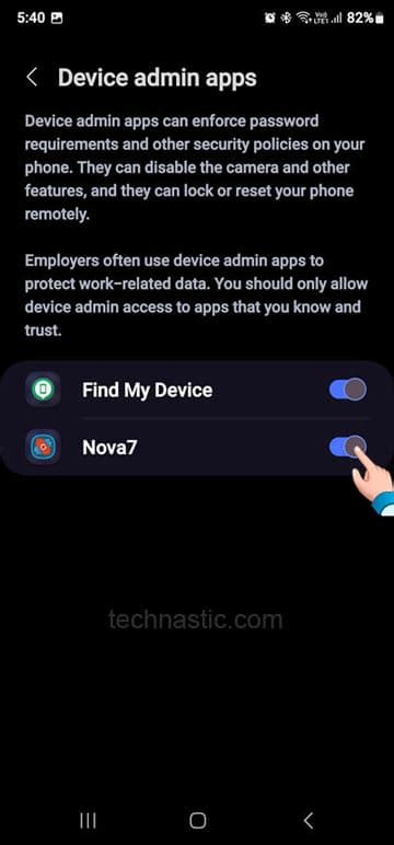 How To Deactivate Malicious Device Admin Apps On Android Technastic