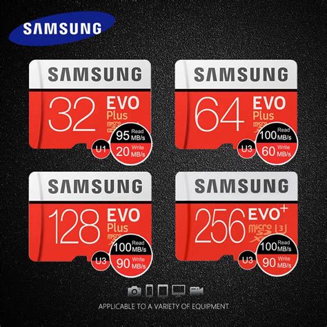 SAMSUNG EVO Plus Micro SD Card GB GB GB GB SDHC SDXC Grade EVO Class C UHS TF