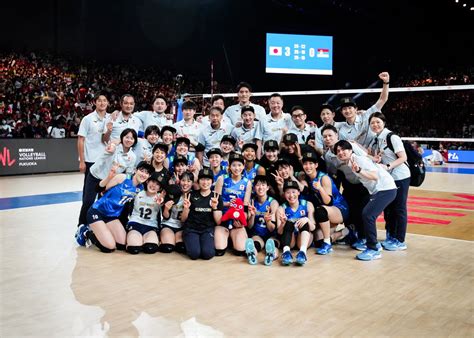 ファイナルラウンド進出の日本、セルビアにストレート勝ち 女子ネーションズリーグ｜トピックス｜ 公益財団法人日本バレーボール協会