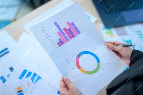 Premium Photo Top View Of Documents With Analytics Data Lying On Tableselective Focusx9