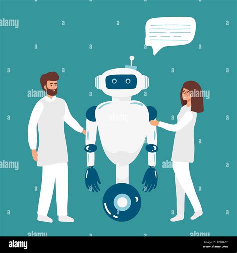 Cartoon Nano Tech Research Center For Ai Creation Scientists