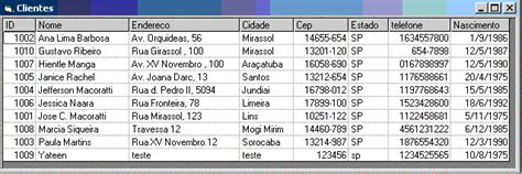 Carregando Dados Em Um MSFlexgrid