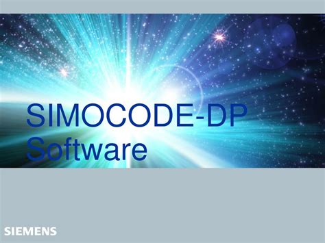 Ppt Simocode Dp Software Powerpoint Presentation Free Download Id 3199991