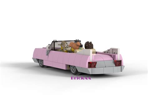 Lego Moc Vintage Luxury Convertible By Brickaa Rebrickable Build
