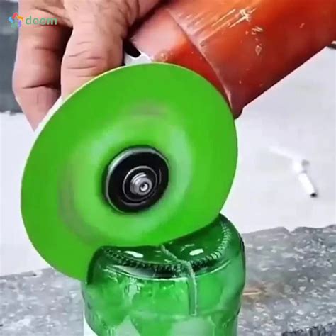 초박형 톱날 유리 커팅 디스크 옥 크리스탈 와인 병 그라인딩 모따기 커팅 블레이드 100mm 1pc Aliexpress