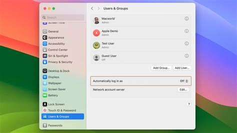 macos sonoma how to customize and navigate the new login screen macworld