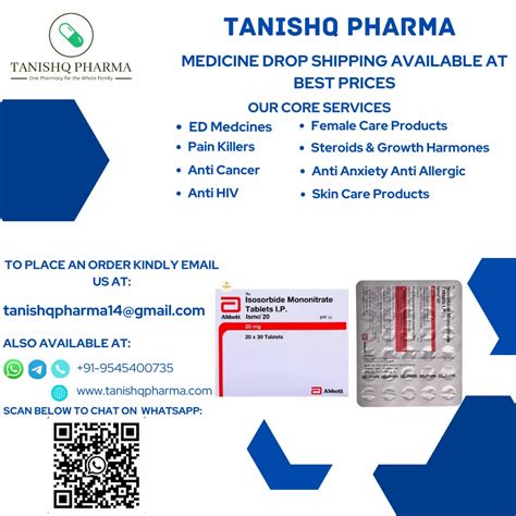 Isosorbide Mononitrate Tablet At ₹ 137 Stripe Isosorbide Dinitrate In Nagpur Id 2854252849033