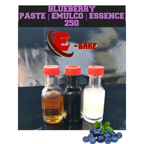 Blueberry 25g Repack Blueberry Emulco Blueberry Paste Blueberry