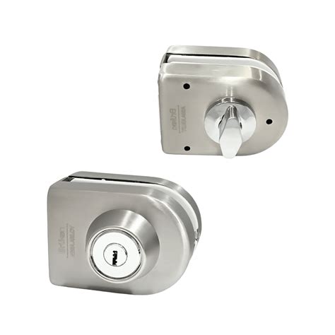 Cerradura YALE De Sobreponer Doble Para Vidrio Tecnifacil SAS