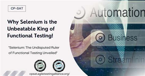 Why Selenium Is The Best For Functional Testing Unbeatable King