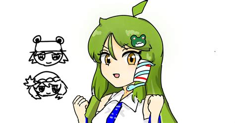 東方project 東風谷早苗 白麹菌のイラスト Pixiv