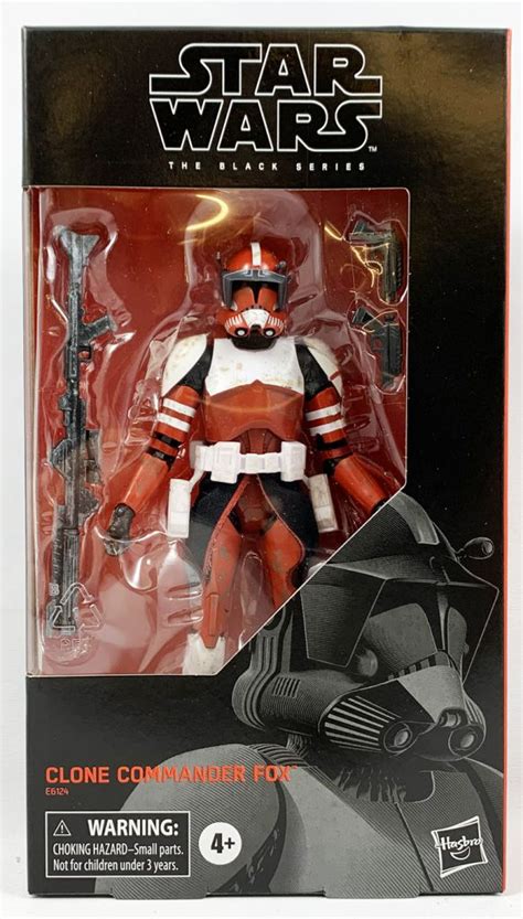 Star Wars The Black Series 6 Clone Commander Fox Exclusive