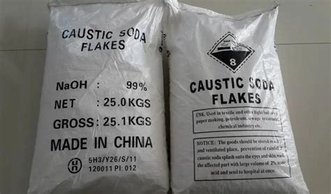 99 Naoh Sodium Hydroxide Flakes Caustic Soda For Soap China Sodium