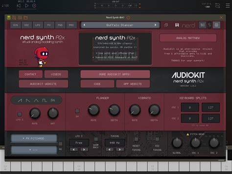 Test AudioKit Pro NERD Synth A x Nord Lead für iOS AMAZONA de