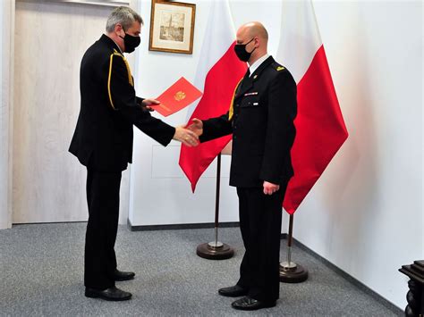 Powierzenie obowiązków komendanta powiatowego PSP w Pruszczu Gdańskim Komenda Powiatowa