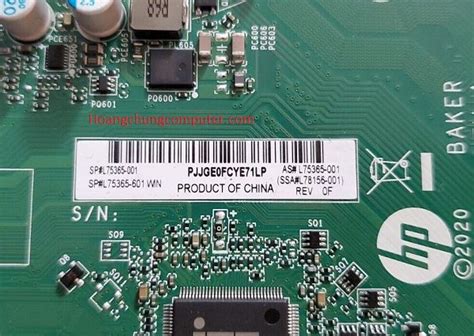 Bo mạch chủ máy tính HP G SFF Sử dụng cpu gen Part PN L hoangchungshop
