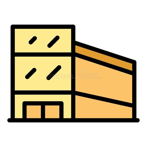 城市建筑图标矢量图扁平 向量例证 插画 包括有 实验室 拱道 前面 公司 部门 企业 财务 289012802