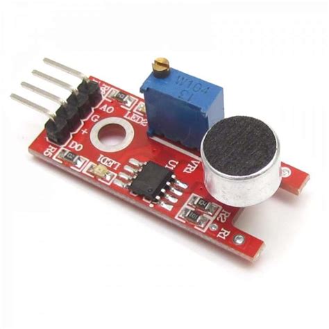 Módulo Sensor Som Ky038 Detector Sonoro para Arduino Tecnotronics