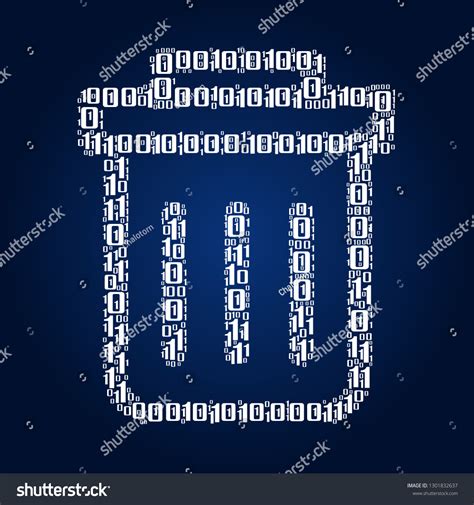 Digital Zero One Number Word Cloud 스톡 벡터로열티 프리 1301832637 Shutterstock