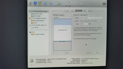Restore Deleted Partition After Bootcamp Macrumors Forums