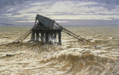 Relic Of The Chain Pier Brighton East Sussex Art UK