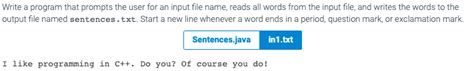 Solved In Java Write A Program That Prompts For An Input