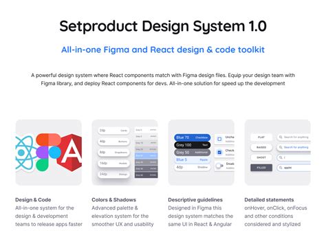 Figma React And Angular Design System By Roman Kamushken On Dribbble