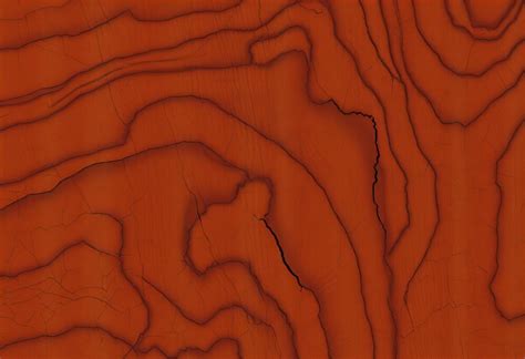 Beautiful Closeup Of Rich Dark Grain Patterns In Olive Burl Wood