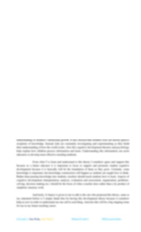 Solution Development Theory By Jean Piaget And Scaffolding By Lev