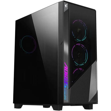 Jual Gigabyte Aorus C500 Glass Mid Tower Pc Case Casing Gaming Chassis