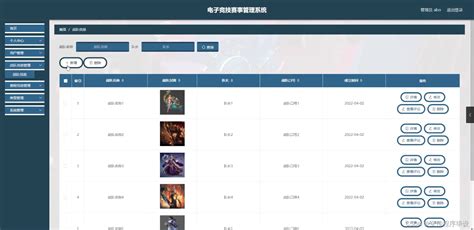 Java计算机毕业设计电子竞技赛事管理系统（附源码springboot开题论文部署）电竞赛事管理系统 Csdn博客