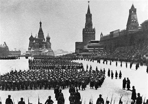 Military Parade On Red Square November 7 1941 Archive Footage