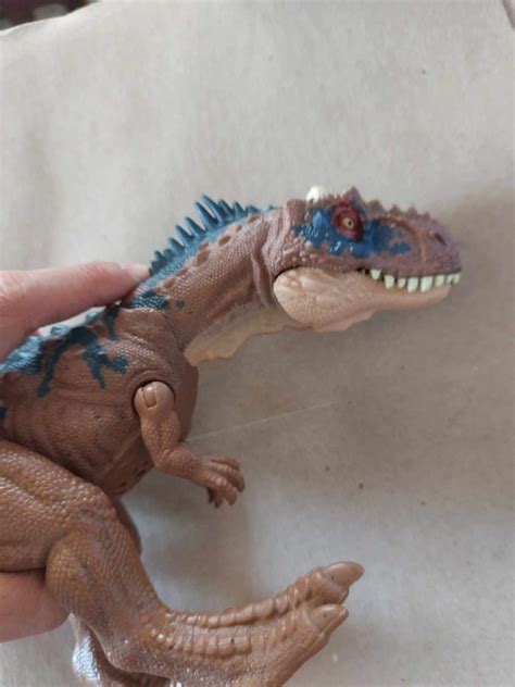 Jurassic World Dominion Rajasaurus Dinsoaur Hobbies And Toys Toys