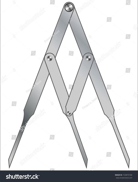 Golden Section Gauge Golden Ratio Divider Stock Vector Royalty Free 723875740 Shutterstock