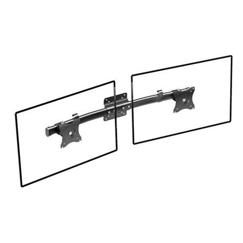 Getuscart Wali Dual Monitor Wall Mount Single To Double Bracket