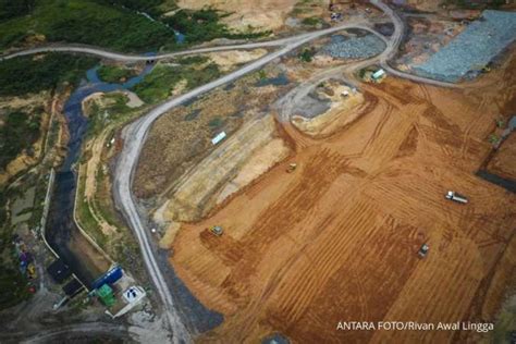 Bendungan Sepaku Semoi Di IKN Untuk Air Baku Dan Pengendalian Banjir
