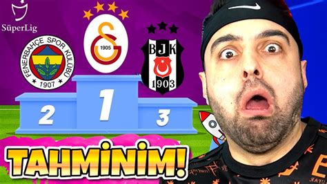 TRENDYOL SÜPER LİG 2023 24 SIRALAMA TAHMİNİM ŞAMPİYON KİM OLUR