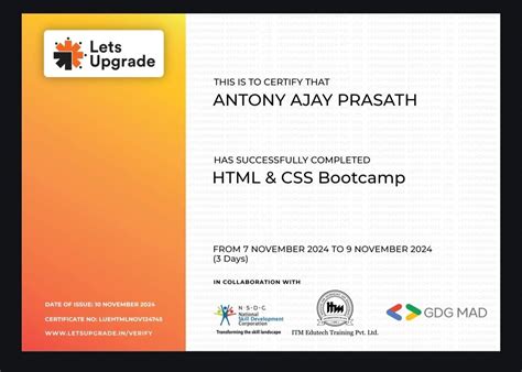 Webdevelopment Html Css Frontend Learning Antony Ajay Prasath