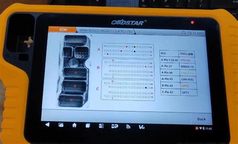 Reading Bmw Mevd1724 Eepromflash And Isn Code Using Obdstar X300