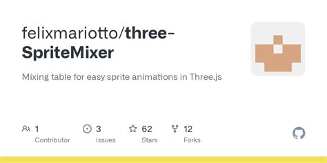 GitHub Felixmariotto Three SpriteMixer Mixing Table For Easy Sprite