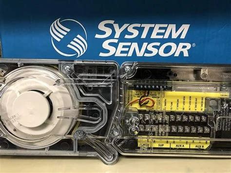 System Sensor Smoke Detector Photoelectric With Base Optical Smoke Detection Technology At