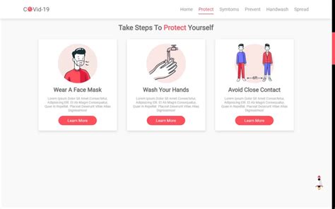 How To Make Responsive Covid Website Using Html Rocoderes