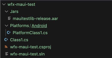 Maui Library For Native Android Binding Failing With Aar Files That