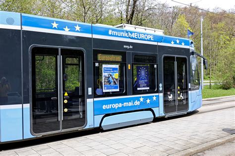 Europa Tram Stadtrundfahrt und Workshop für Schüler innen Europa Mai